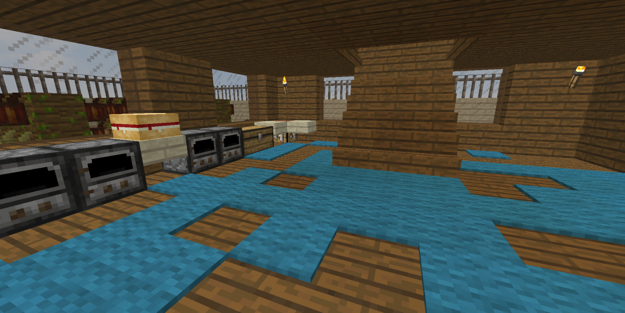 Gated Survival Home Minecraft Map