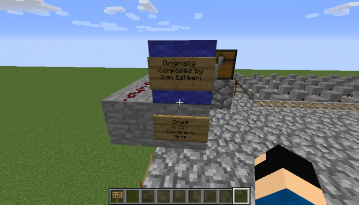 Sims4 Theme - Noteblock Minecraft Map