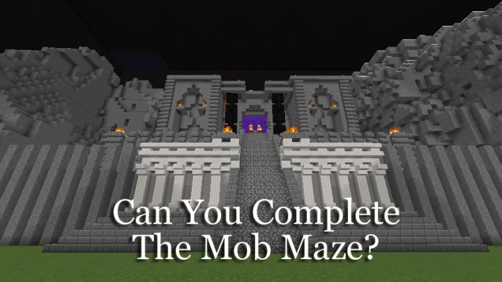 Mob Maze (an Original Minigame) Minecraft Map
