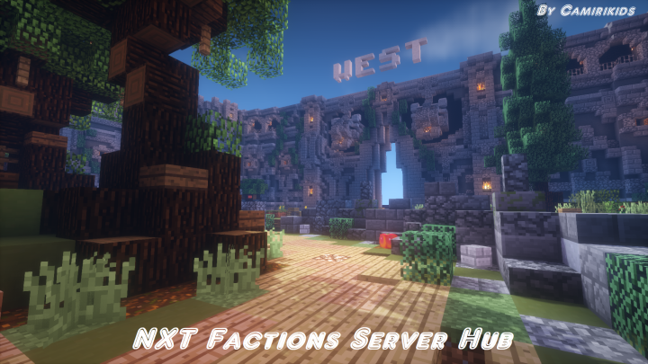NXT Factions Server Hub/Spawn Minecraft Map