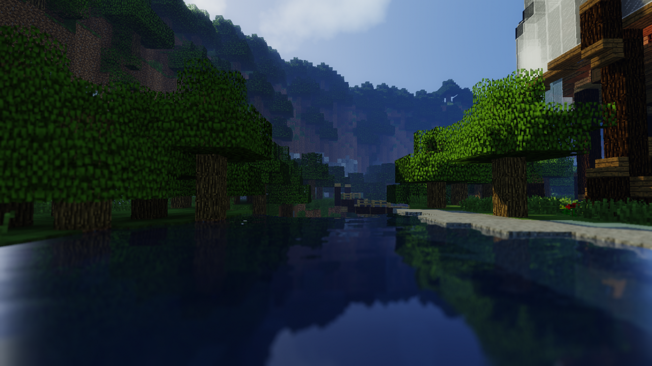 Deep Forest PvP Arena 50x50 Minecraft Map