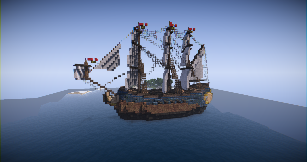 18th Century Spanish Ship | Azul Minecraft Map