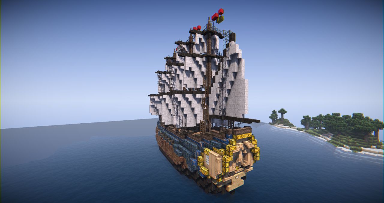 18th Century Spanish Ship | Azul Minecraft Map