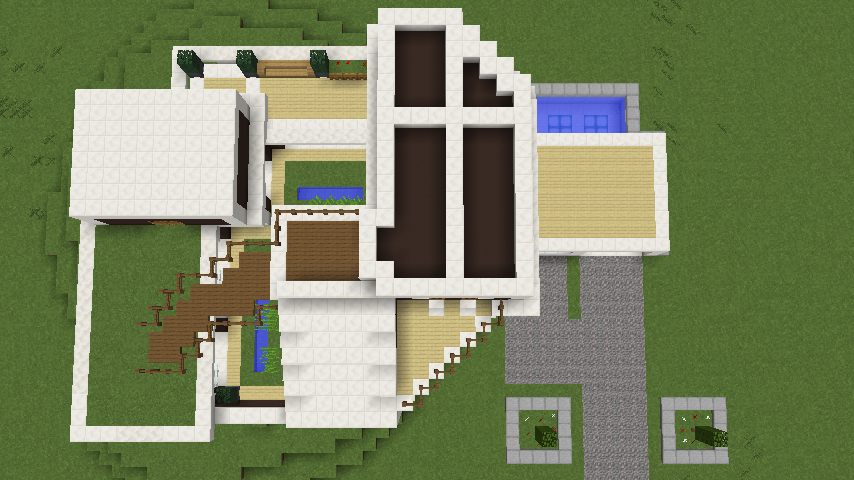 Modern Role-play Mansion [ADDON] Minecraft Map