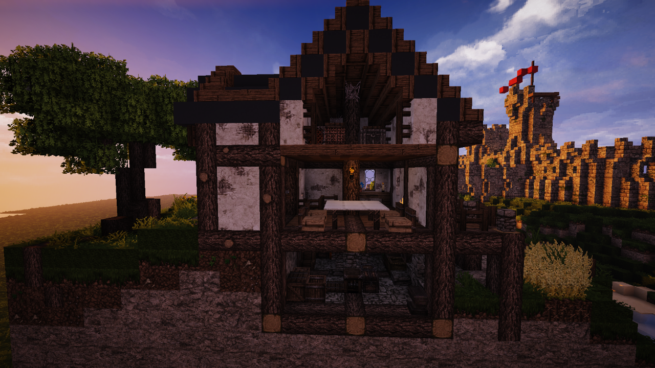 Small medieval plot 80x80 | Need builders! Minecraft Map