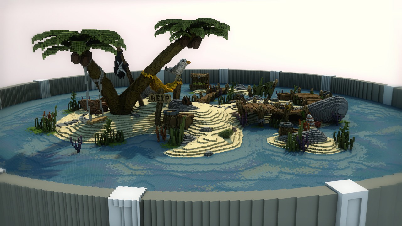 -II Hub Pirate II- Minecraft Map