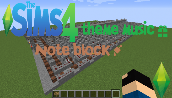 Sims4 Theme - Noteblock Minecraft Map