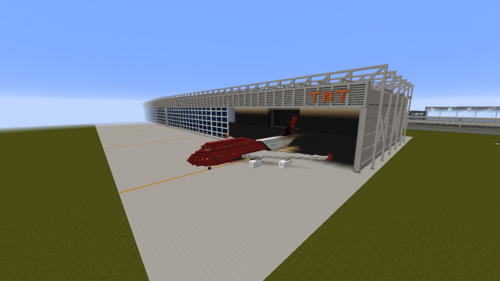 Airport Hangar Minecraft Map