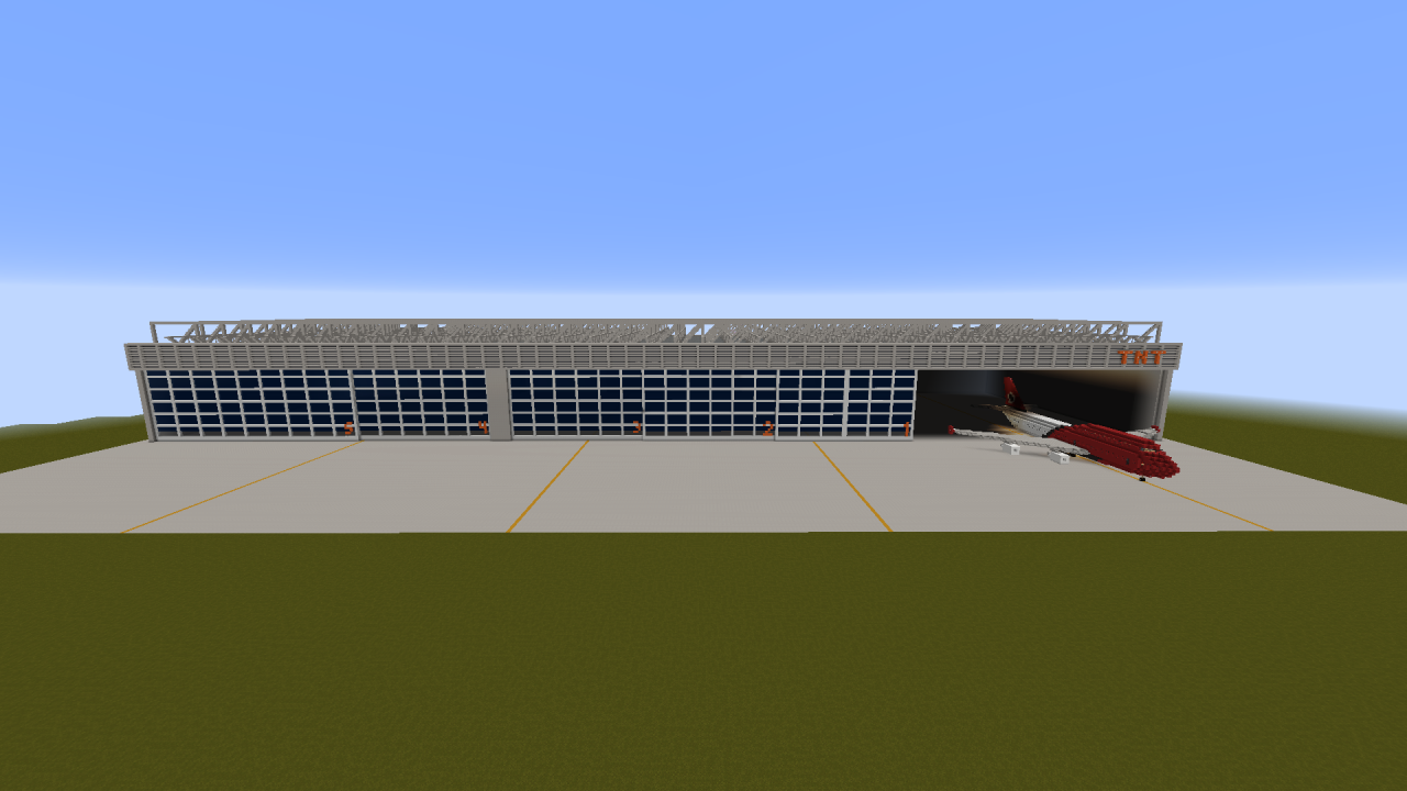 Airport Hangar Minecraft Map