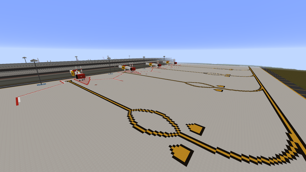 NEW Airport in progress Minecraft Map
