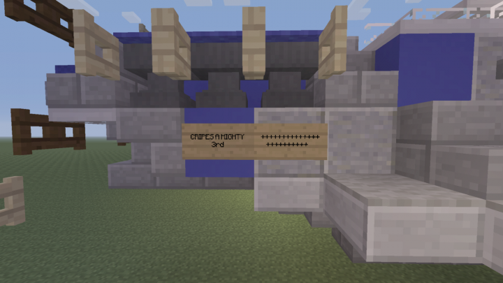 WWII U.S North American P-51D Mustang "Cripes A' Mighty 3rd" fighter ...