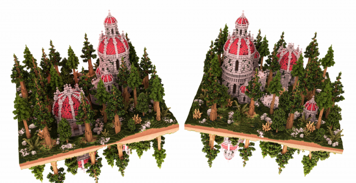 Rotkäppchen Towers Minecraft Map