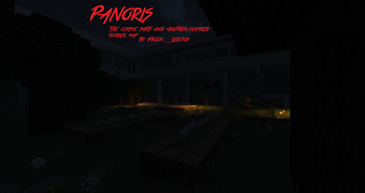 Panoris - The corpse party and another inspired horror map Minecraft Map