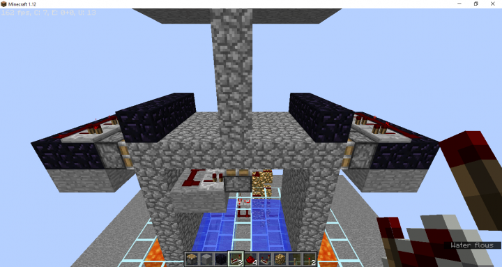 regenerating cobble wall Minecraft Map