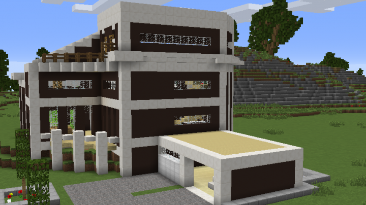Modern Role-play Mansion [ADDON] Minecraft Map