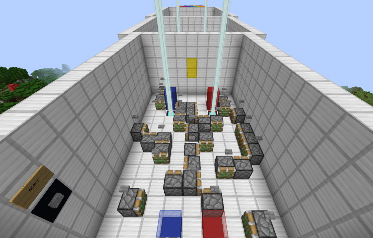 COLOUR PUSH - Minecraft Puzzle Map Minecraft Map