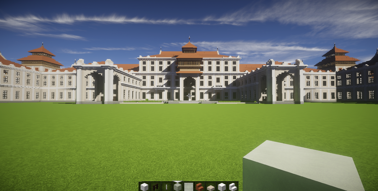 Indian-Rococo style palace Minecraft Map