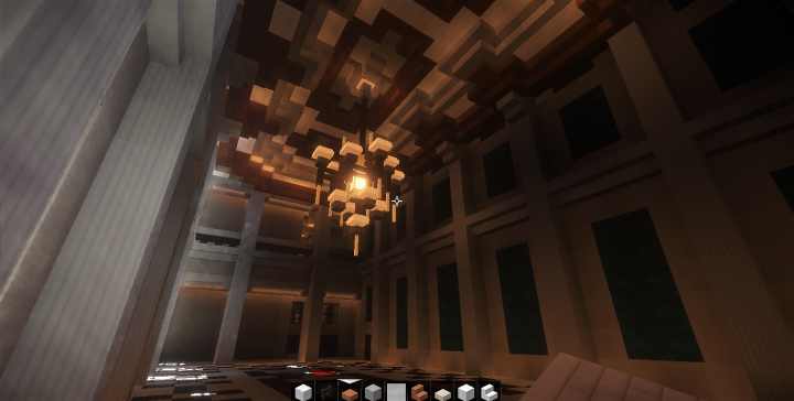 Indian-Rococo style palace Minecraft Map