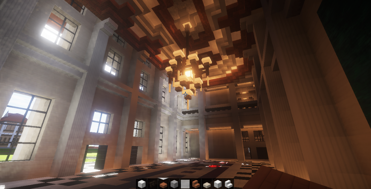 Indian-Rococo style palace Minecraft Map