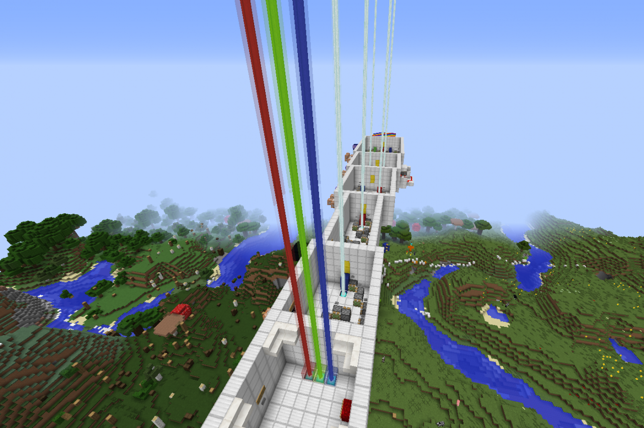 COLOUR PUSH - Minecraft Puzzle Map Minecraft Map