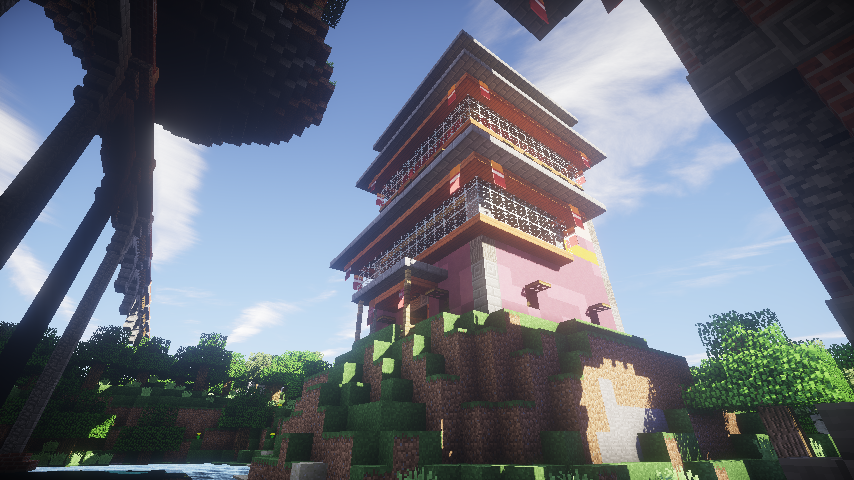 Red Tower Minecraft Map