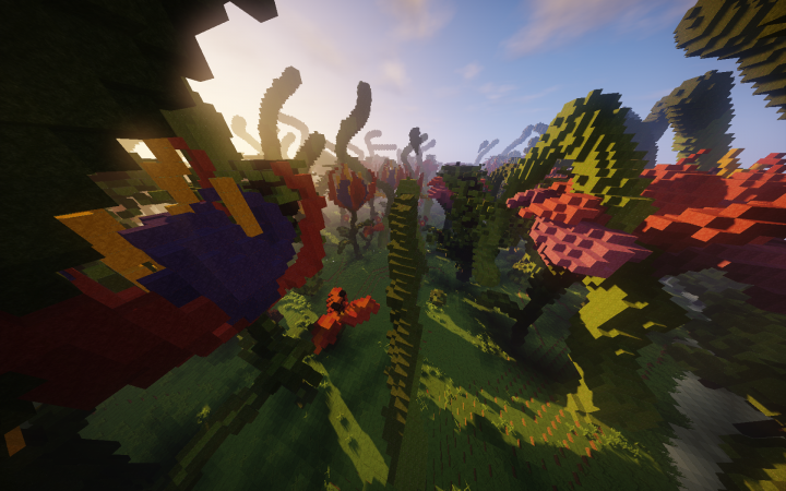 One Piece Dressrosa and Green Bit Minecraft Map