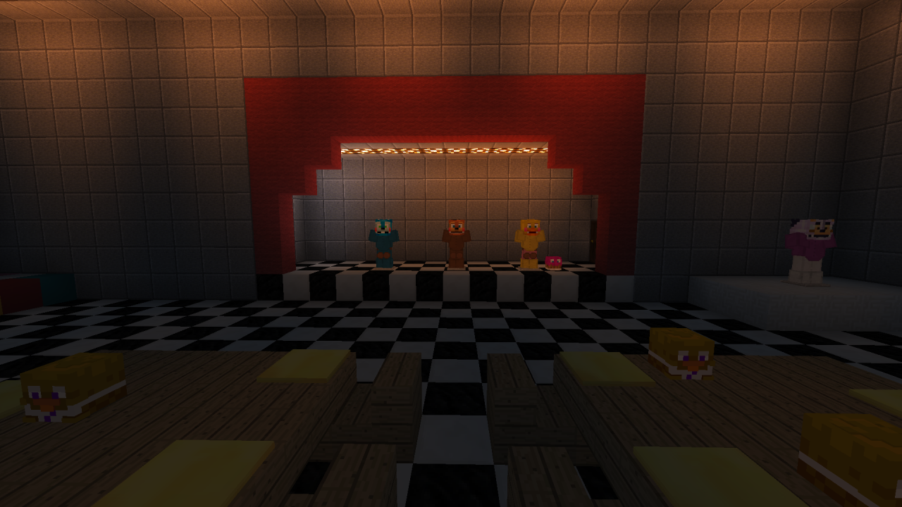 Freddy Fazbears Pizza World Minecraft Map