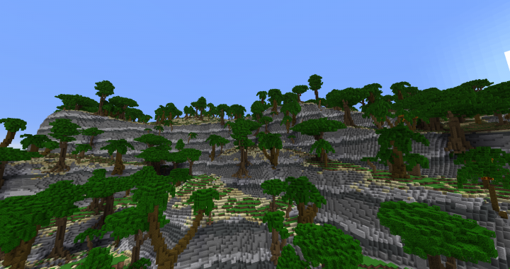 tropical coast Minecraft Map