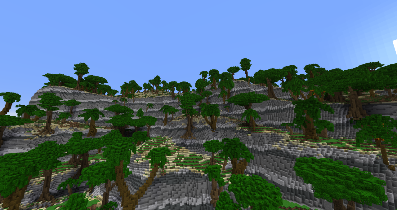 tropical coast Minecraft Map