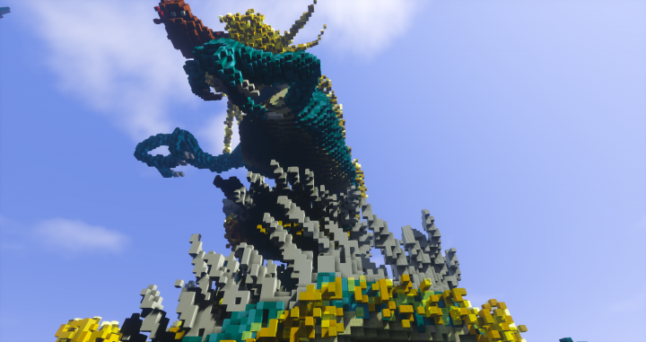 Asiatic Dragon - Lóng Wáng King of Dragon Minecraft Map