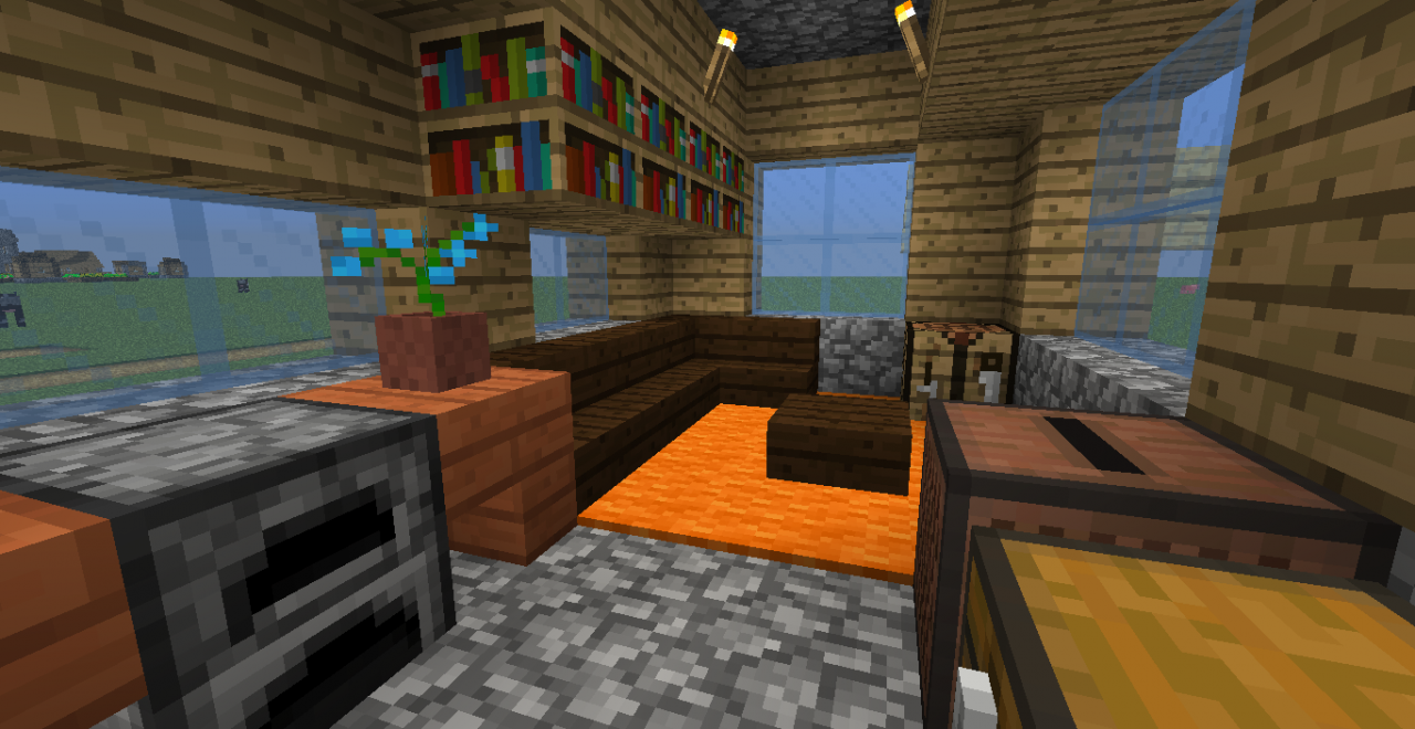 Self Building Underground Facility [Universal Modules] Minecraft Map