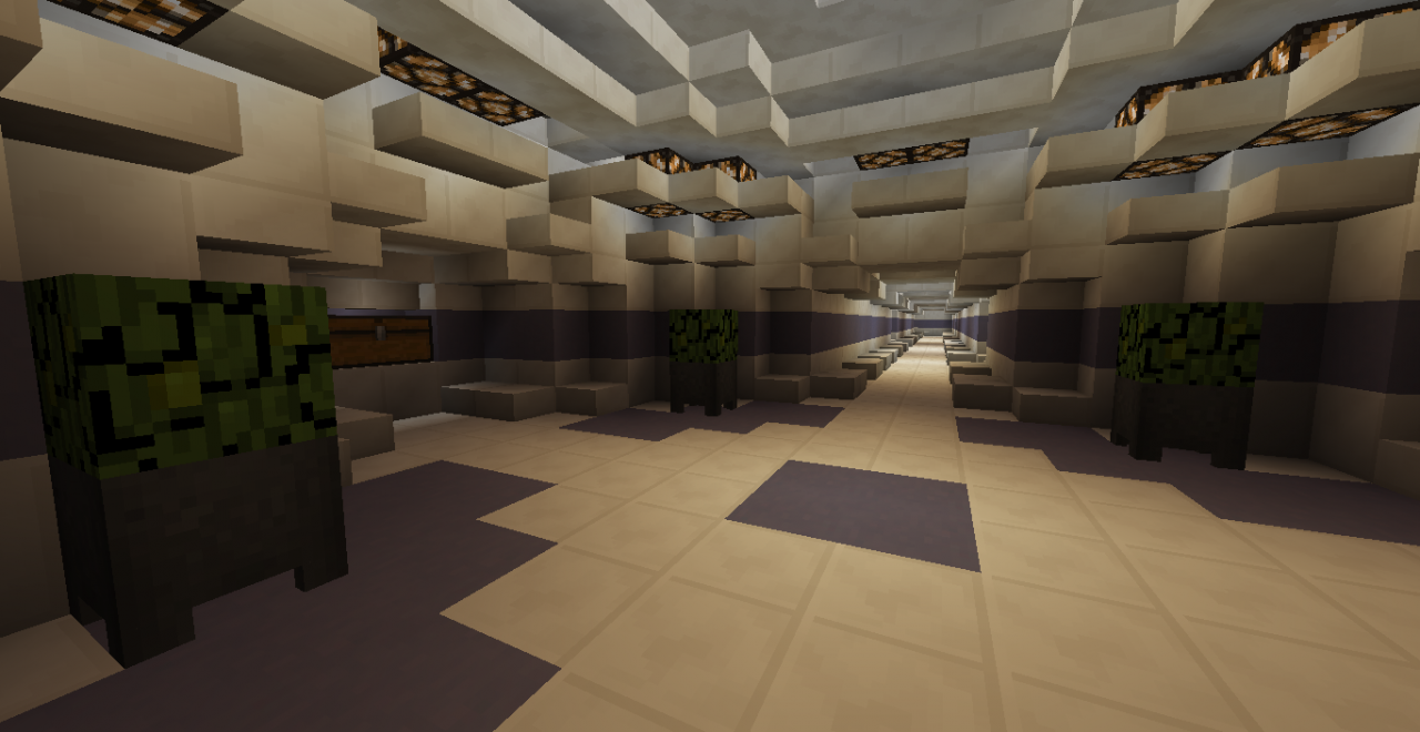 Self Building Underground Facility [Universal Modules] Minecraft Map