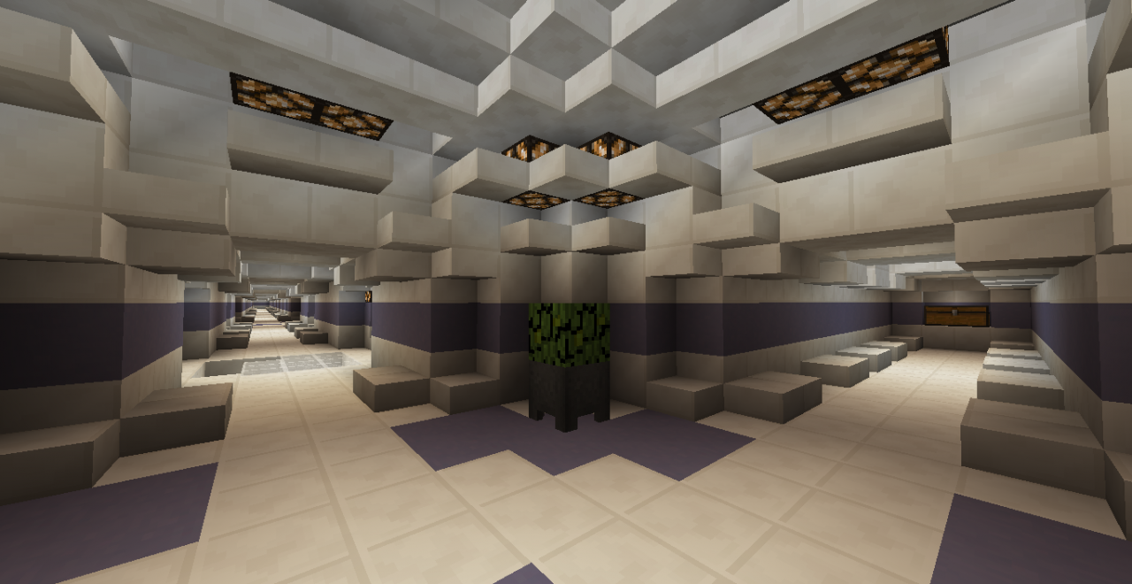 Self Building Underground Facility [Universal Modules] Minecraft Map