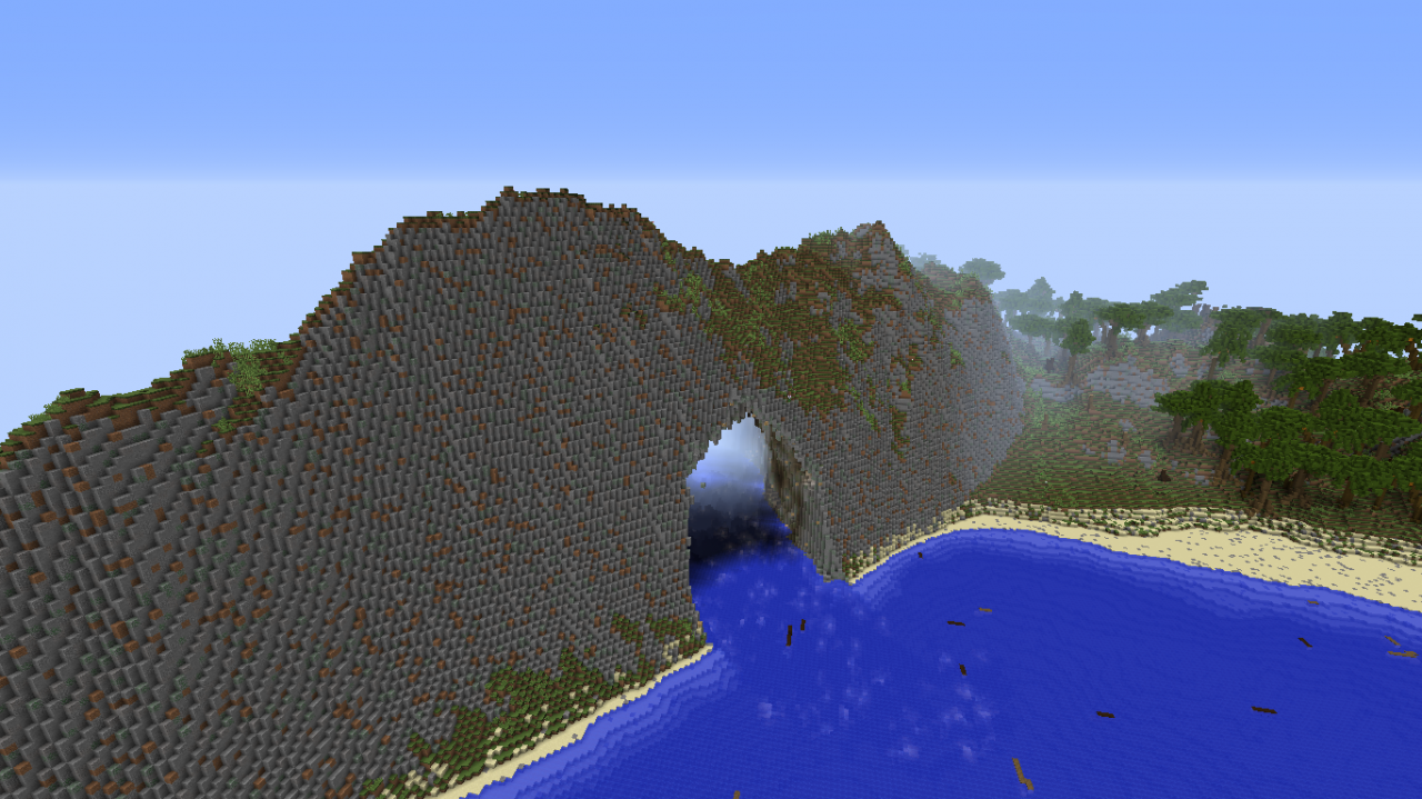 Island of Ragnorok custom terrain Survival Map Minecraft Map