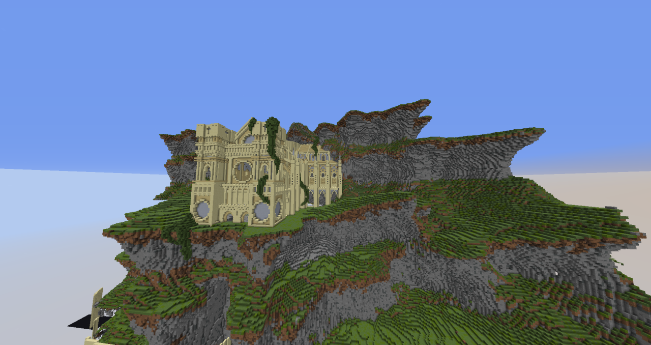 Sandstone Cathedral Minecraft Map