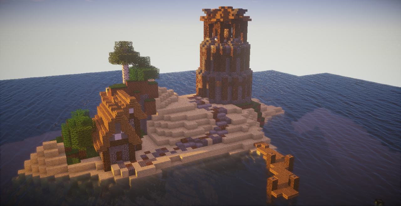 Lighthouse Island Minecraft Map