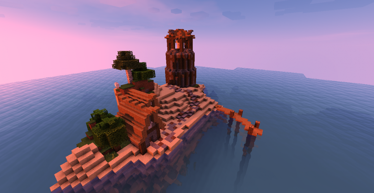 Lighthouse Island Minecraft Map