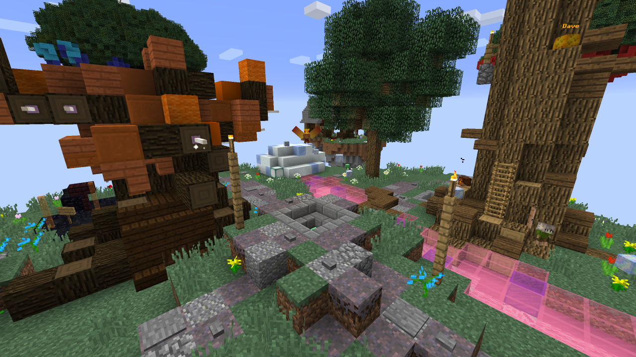 Mystic Forest - A Minecraft BedWars Map! Minecraft Map