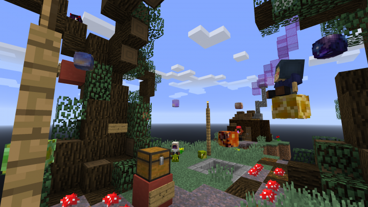 Mystic Forest - A Minecraft BedWars Map! Minecraft Map