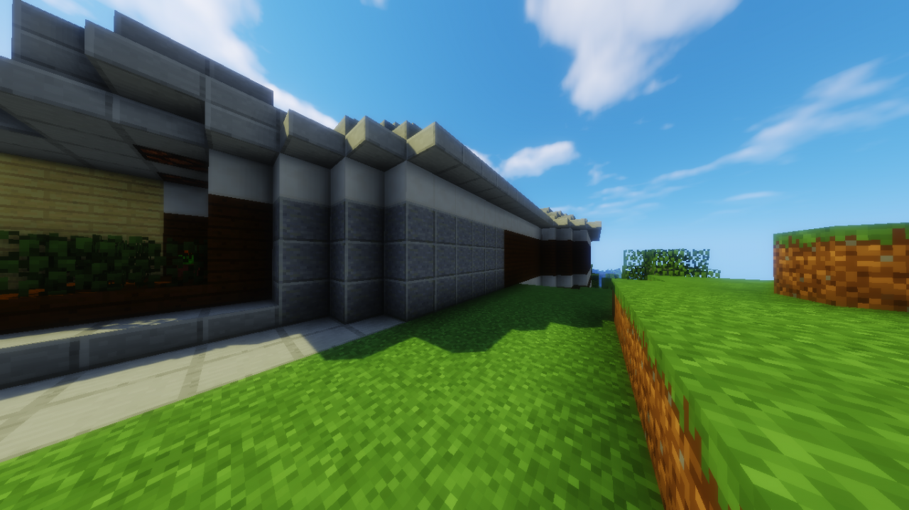 Modern Minecraft Hill House 1.12 Minecraft Map