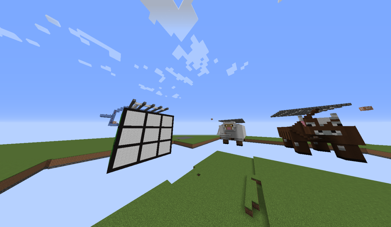 Burning MAP Minecraft Map