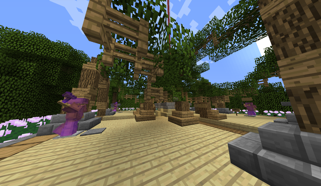 Burning MAP Minecraft Map