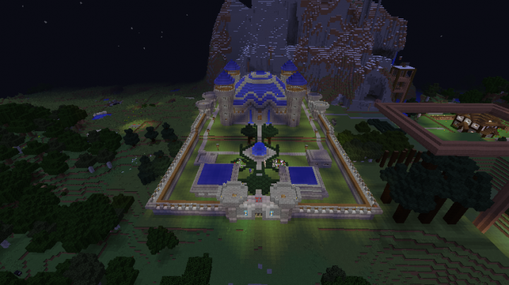 Yellow Moon Castle Minecraft Map