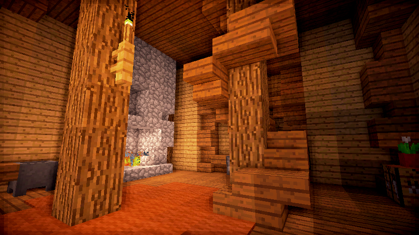 Survival World House. Minecraft Map