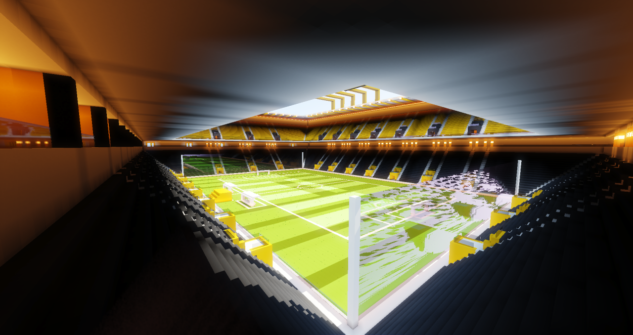 MinePark - Football stadium Minecraft Map