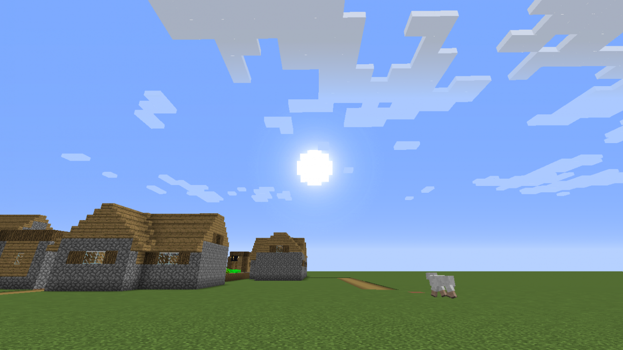 Round Sun and Moon!! Minecraft Texture Pack
