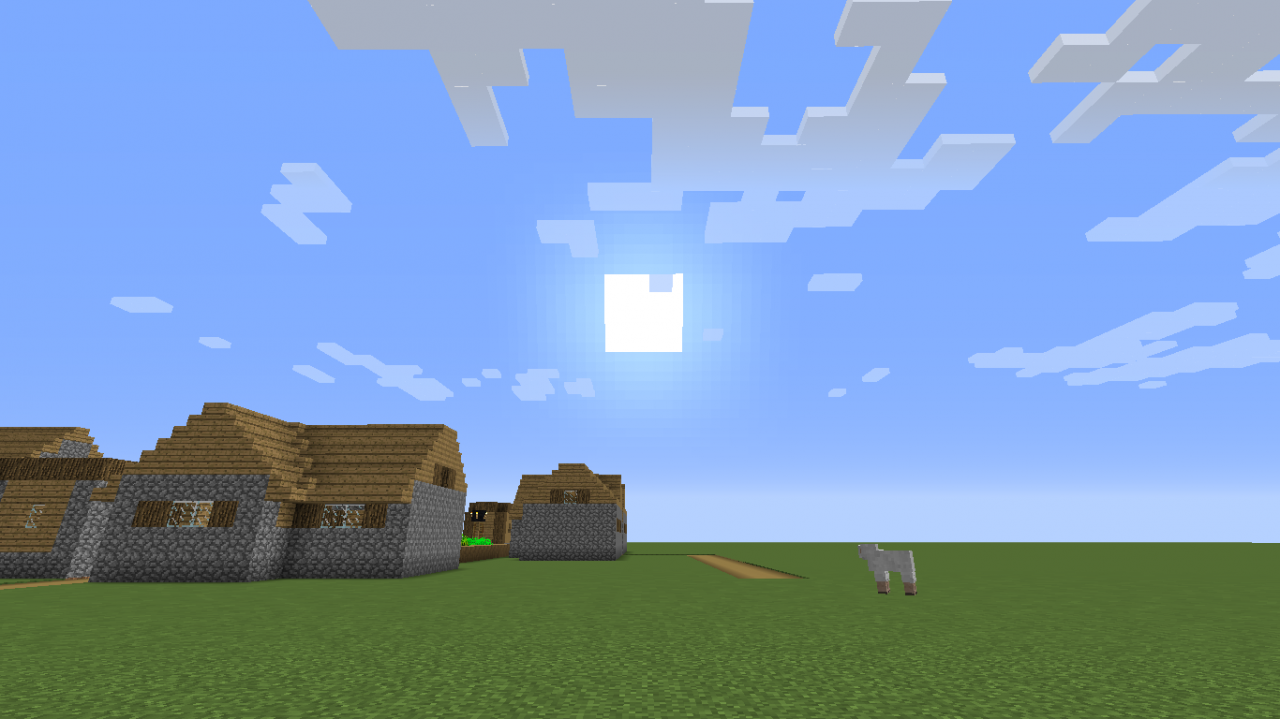 Round Sun and Moon!! Minecraft Texture Pack