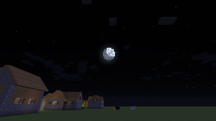 Round Sun and Moon!! Minecraft Texture Pack
