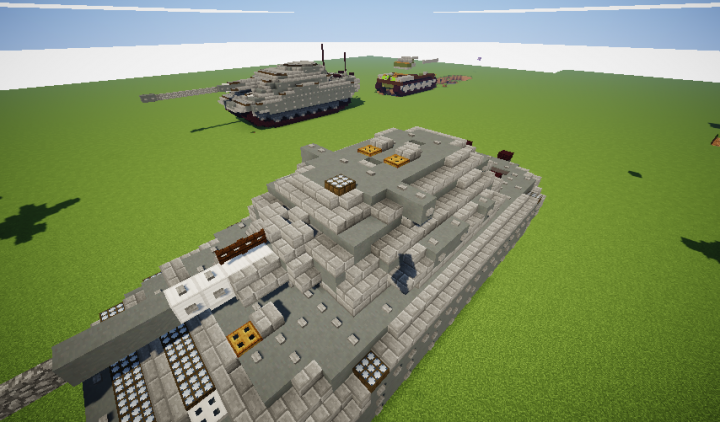 E-100 3:1 Minecraft Map