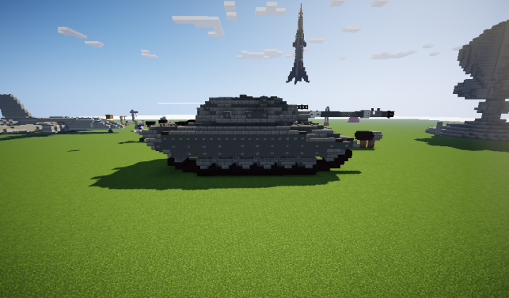 E-100 3:1 Minecraft Map